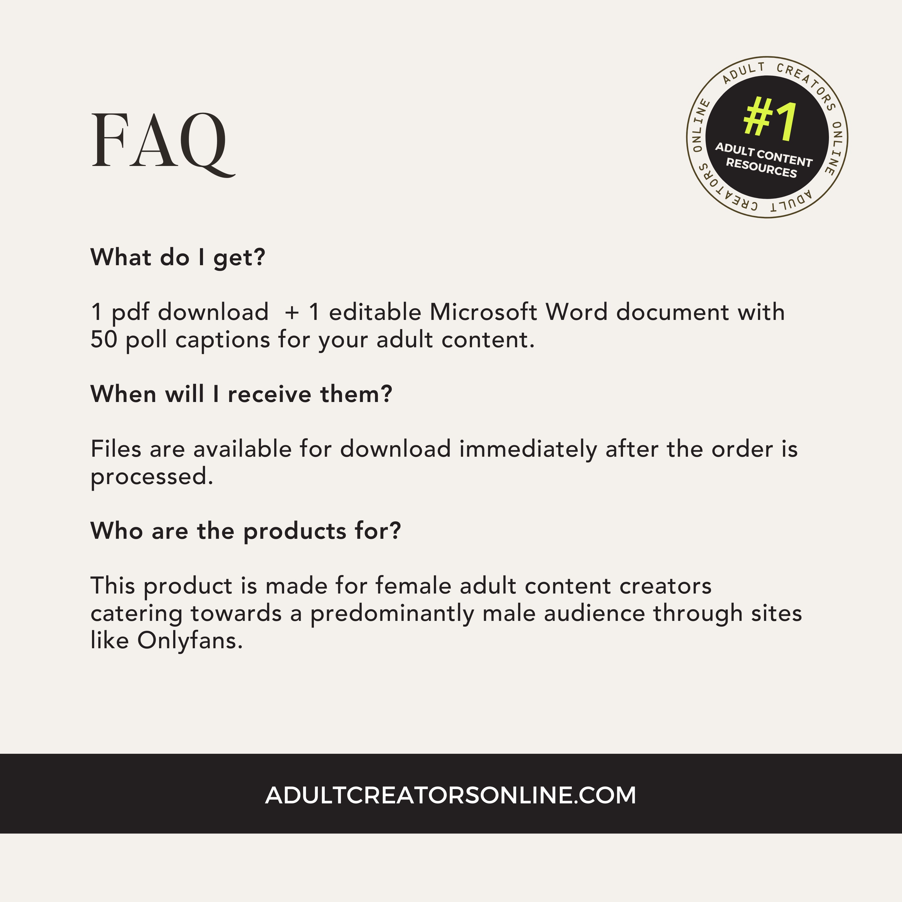 Onlyfans Onlyfans Captions Poll Questions - Adult Creators