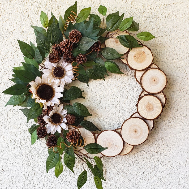 Rustic Farmhouse Wreath - Etsy