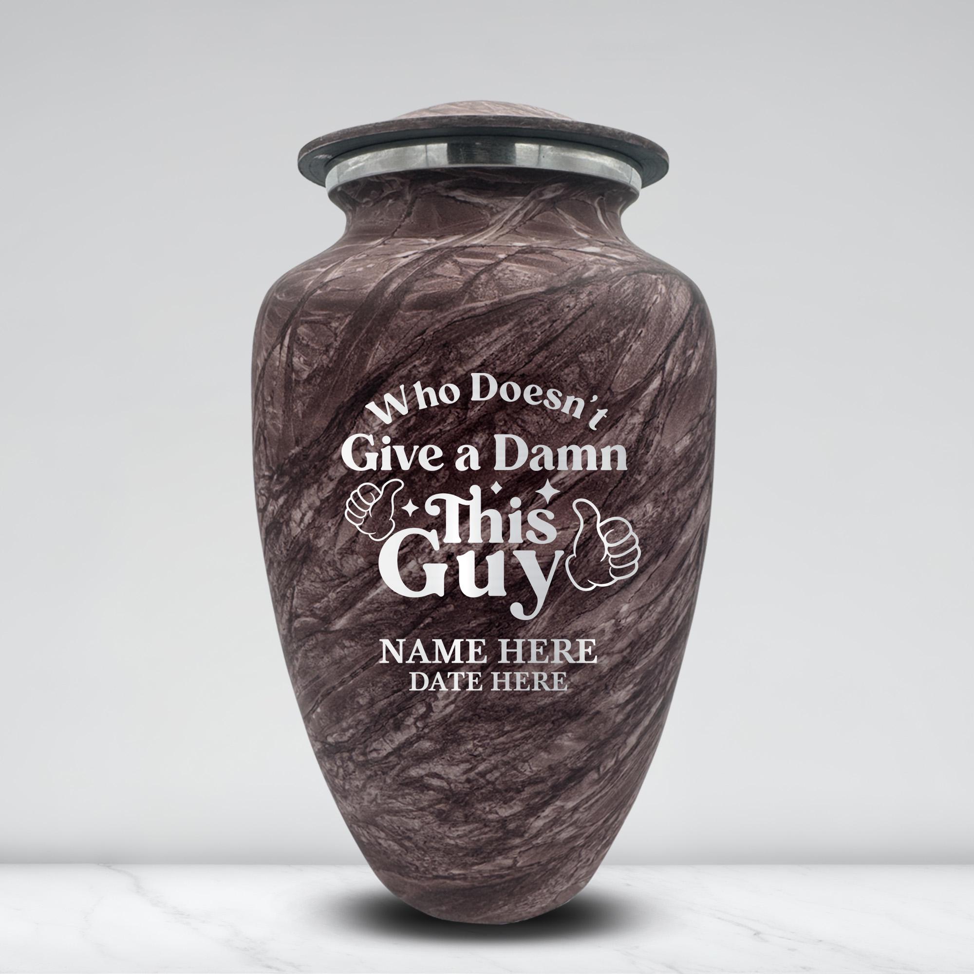 Personalized Funny Dark Humor Design Cremation Urn, Custom Laser ...