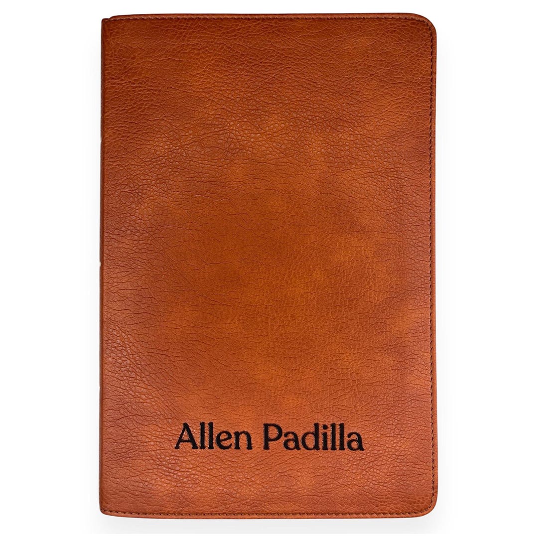 Personalized CSB Bible – Brown Faux Leather, He Reads Truth Study Bible ...