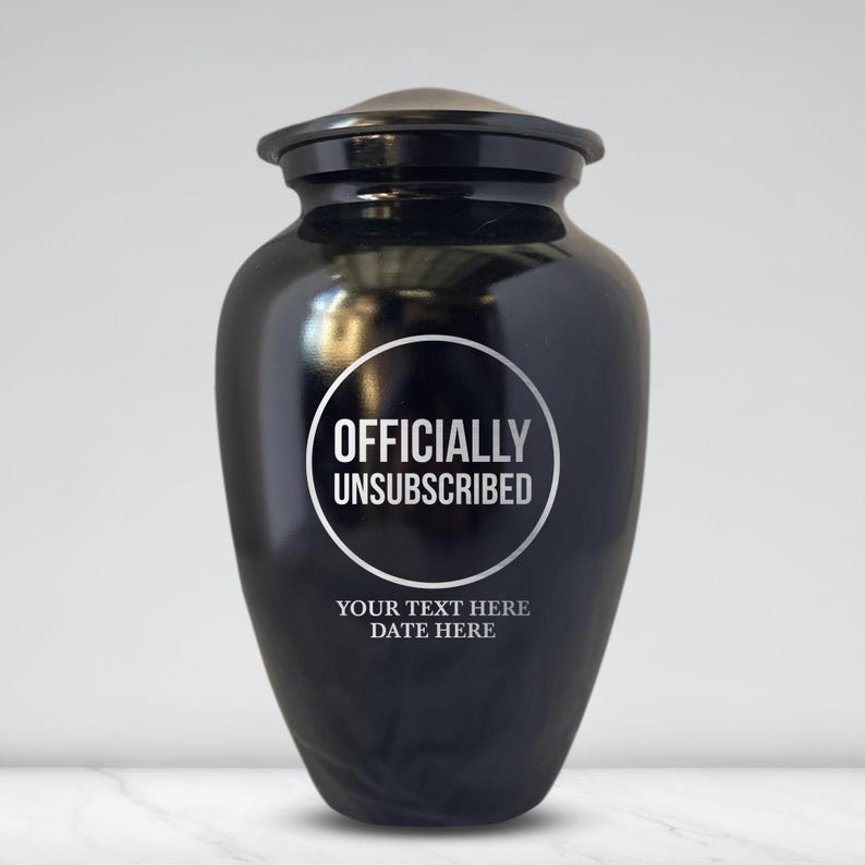 Mission Accomplished Game Over Designs Personalized Human Ashes Urns ...