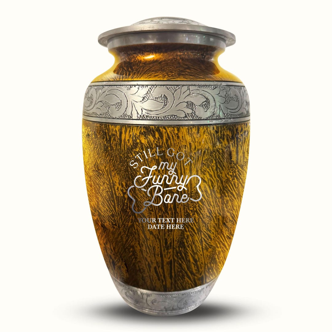 Still Got My Funny Bone Custom Texts Cremation Urn, Elevate Collection ...