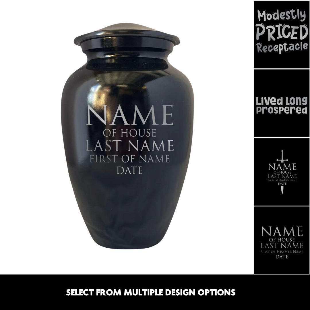 Personalized Urns for Human Ashes Custom Cremation Urns With TV Shows ...