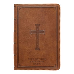 Personalized KJV Bible King James Version Vintage Compact Custom Bible ...