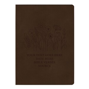 Personalized CSB Bible Christian Standard Bible Wide Margin Journaling ...
