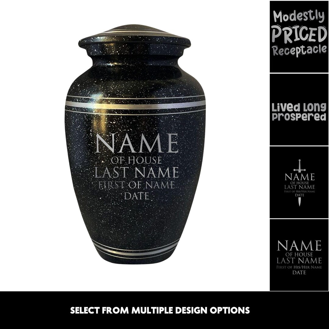 Personalized Urns for Human Ashes Custom Cremation Urns With TV Shows ...