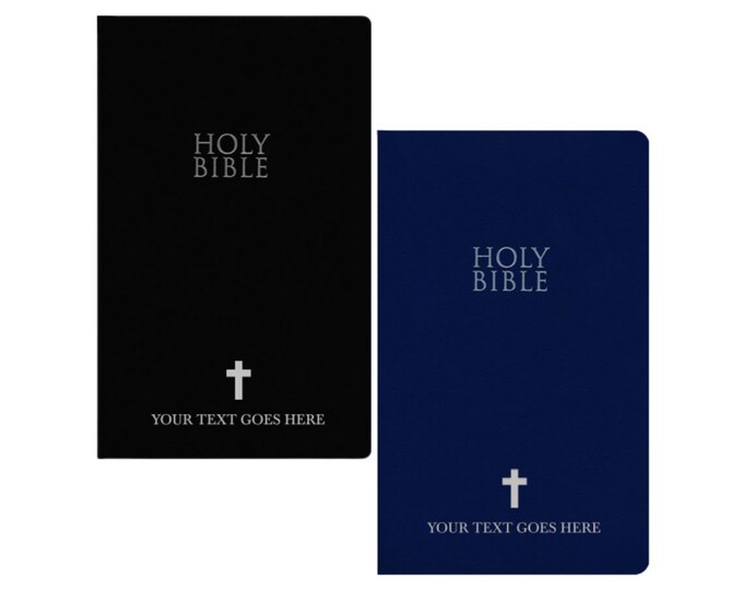 Engraved Bible Personalized Bible Custom Laser Engraved Bible Nlt Etsy