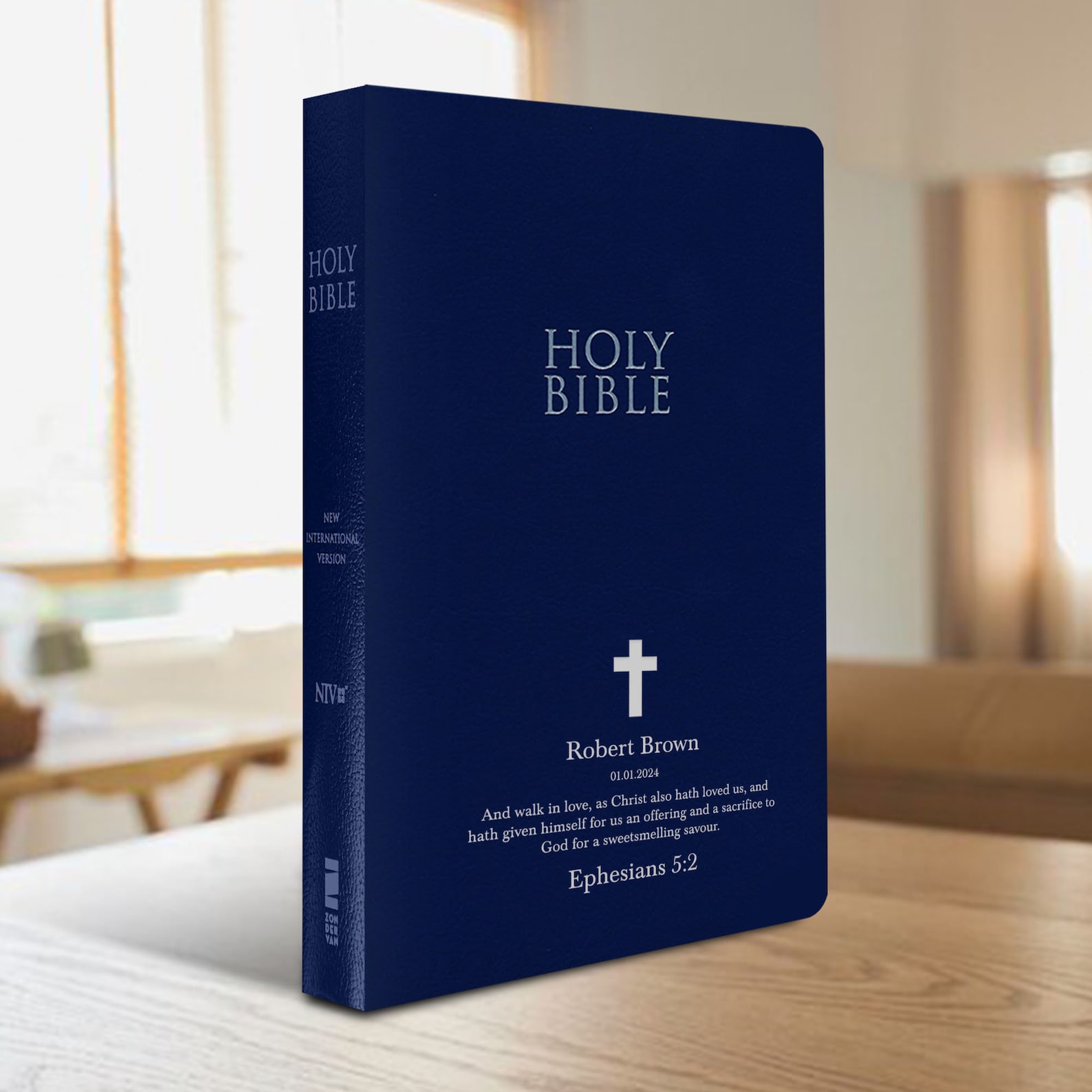 Personalized NIV Bible New International Version Custom Bible Cover ...