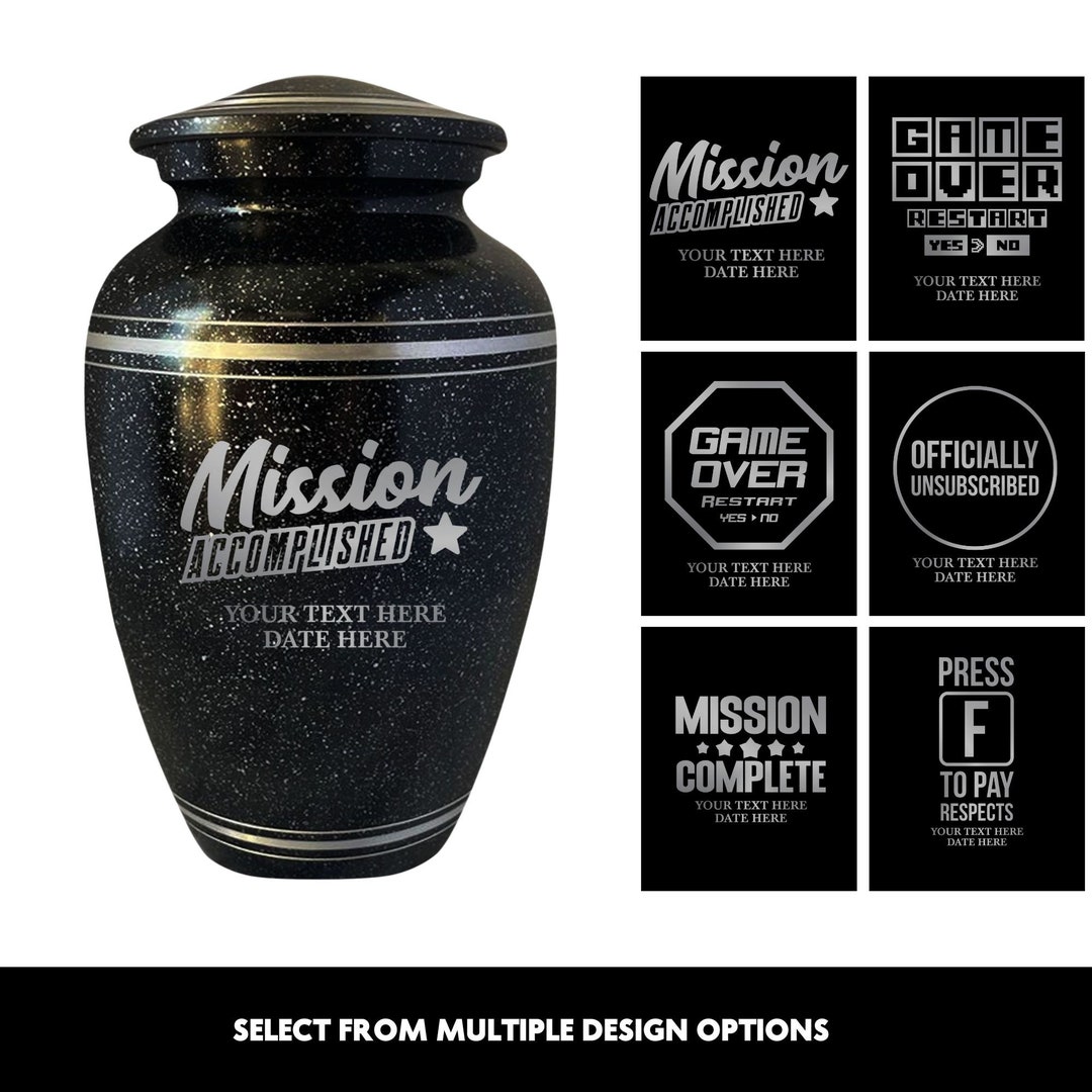 Personalized Urns for Human Ashes Custom Cremation Urns With Funny ...