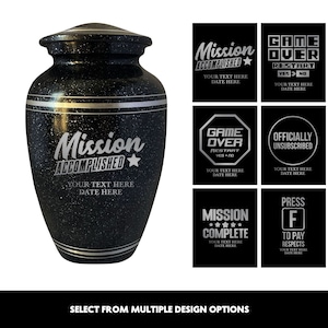 Personalized Urns for Human Ashes Custom Cremation Urns With Funny ...