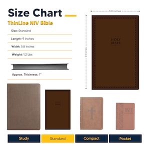 Personalized NIV Bible New International Version, Thinline Holy Bible ...