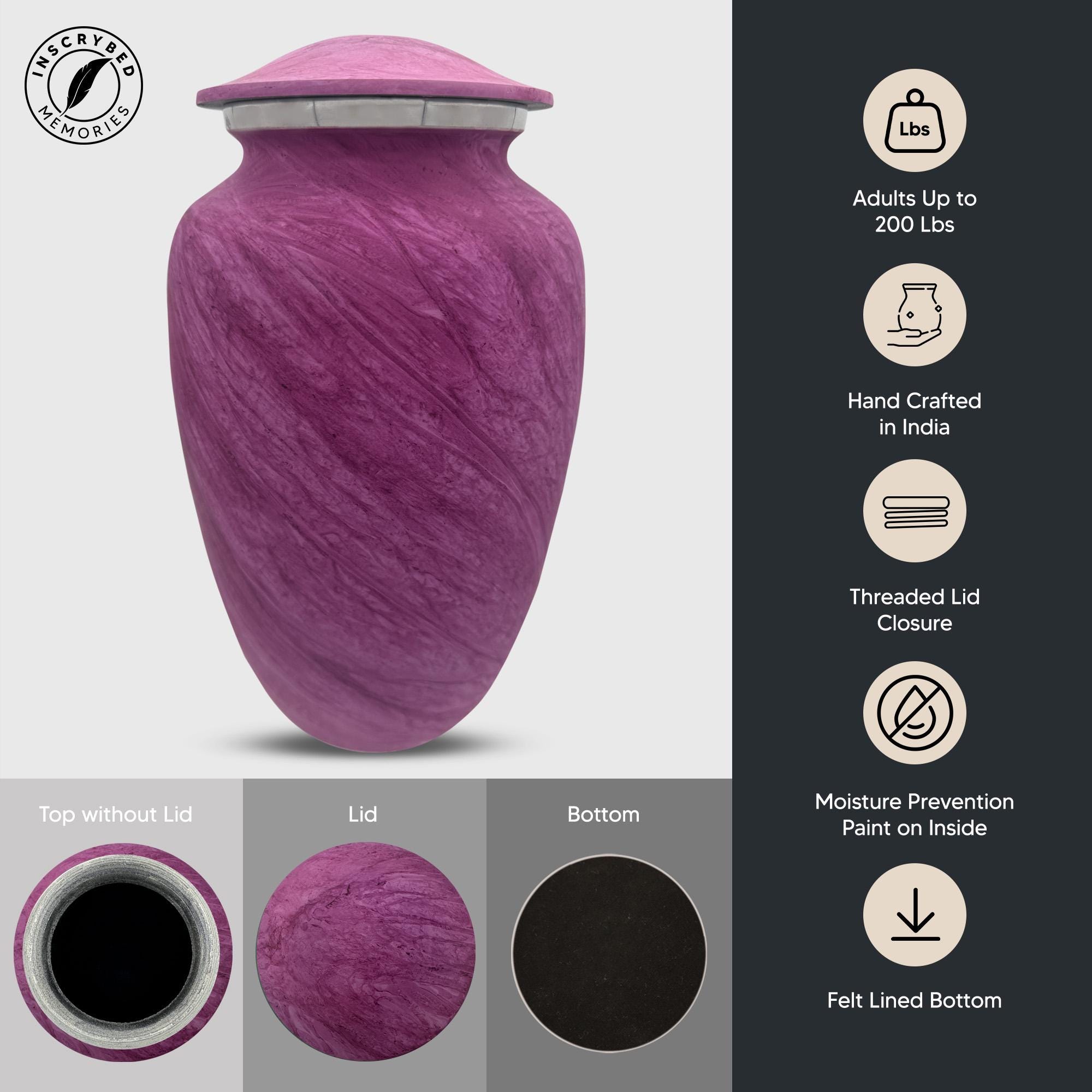 Personalized Funny Dark Humor Design Cremation Urn, Custom Laser ...