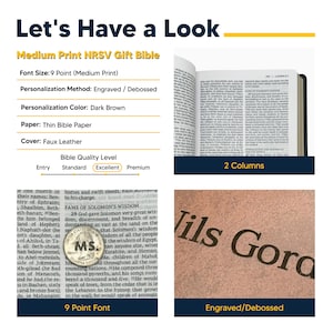 Personalized NRSV Bible New Revised Standard Version Catholic Edition ...