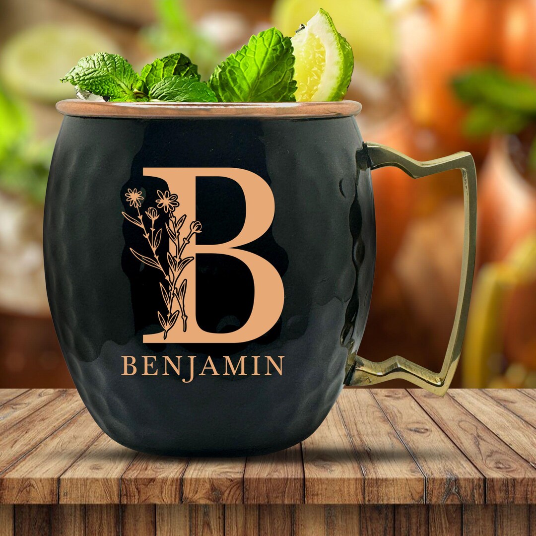 Personalized Moscow Mule Mug - Pure Copper Mug - Laser Engraved Mug ...