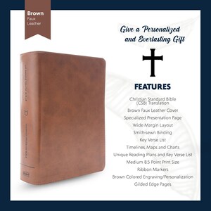 Personalized CSB Bible Christian Standard Bible - He Reads Truth Study ...