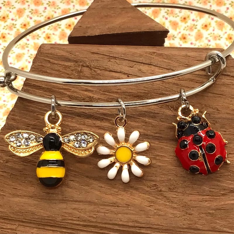 Ladybug on Flower - Etsy