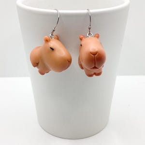 Capybara Earrings, Capybara Jewelry, Gift for Capybara Lover, Capybara ...