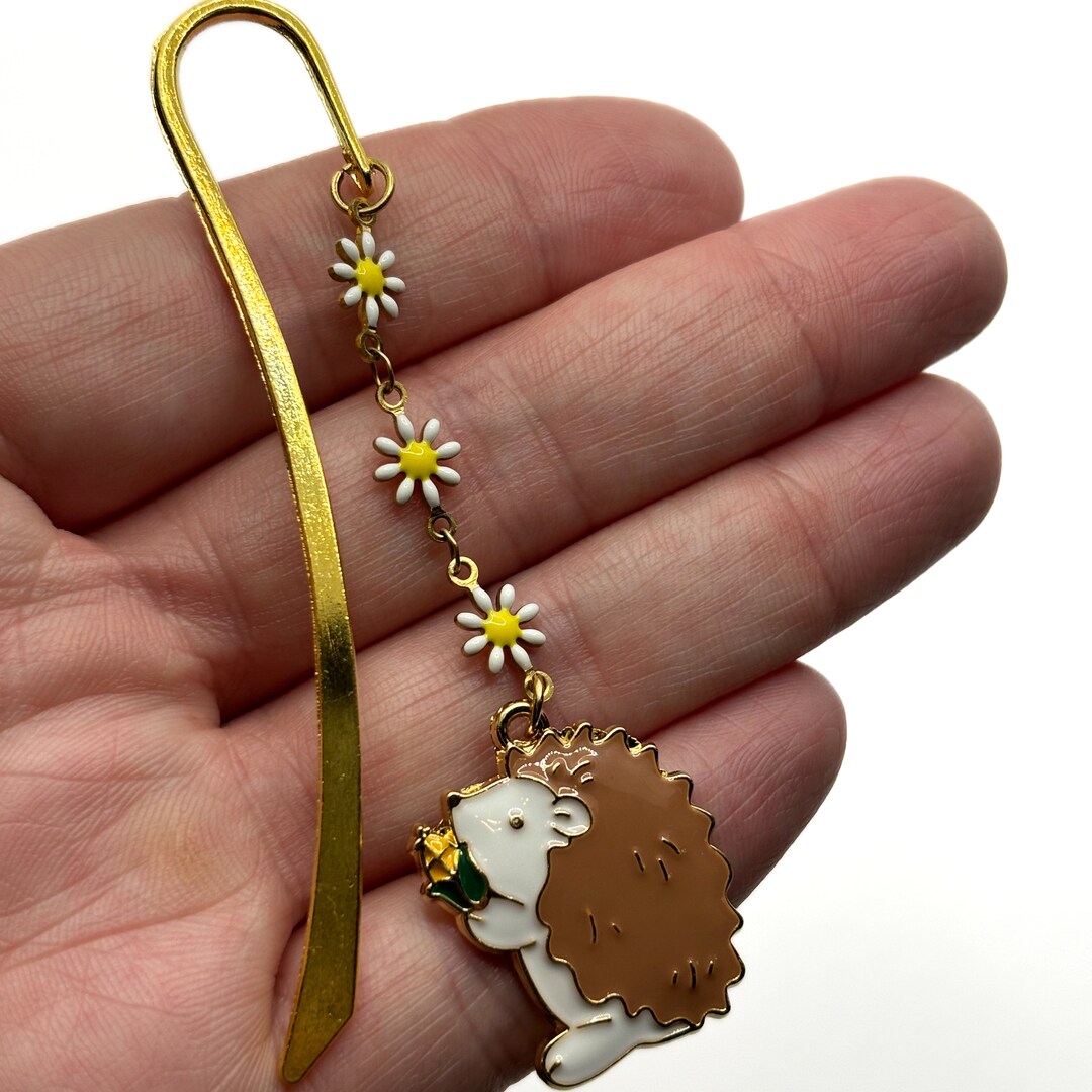 Hedgehog Bookmark, Book Hook, Cute Hedgehog Gift, Gift for Book Lover ...