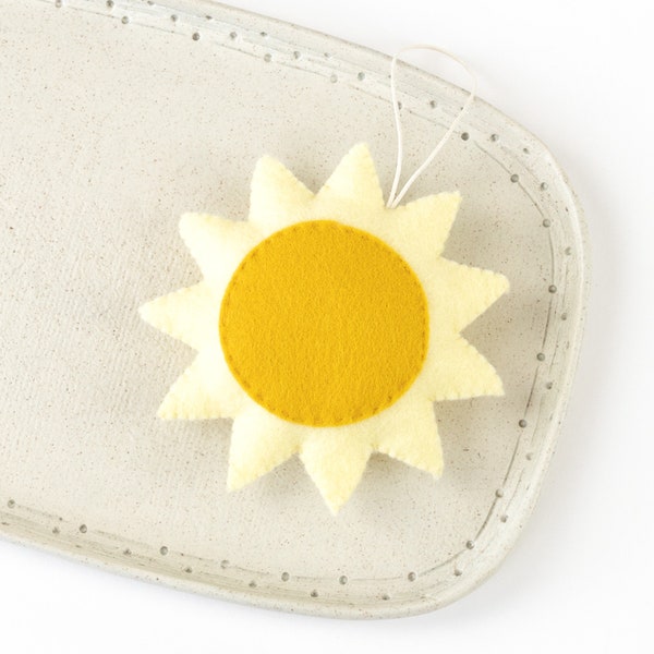 Felt Sun - Etsy
