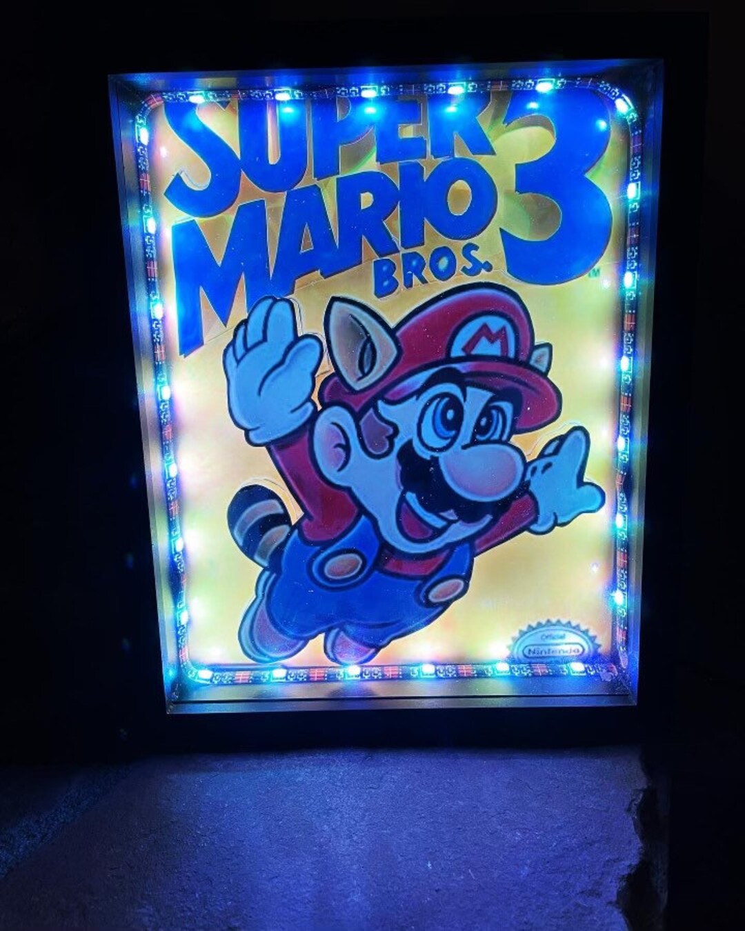 Super Mario 3D Shadow Box - Etsy