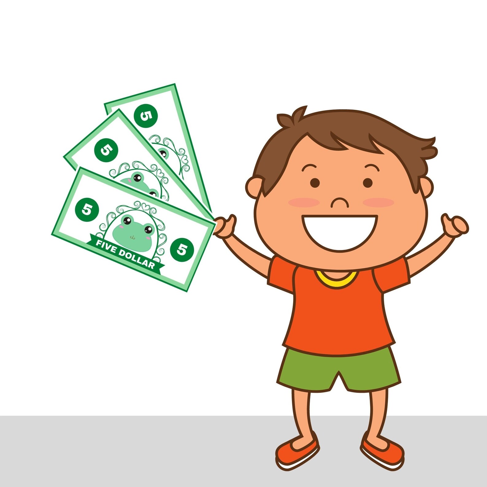 Pretend Money Kids Play Printable - Etsy
