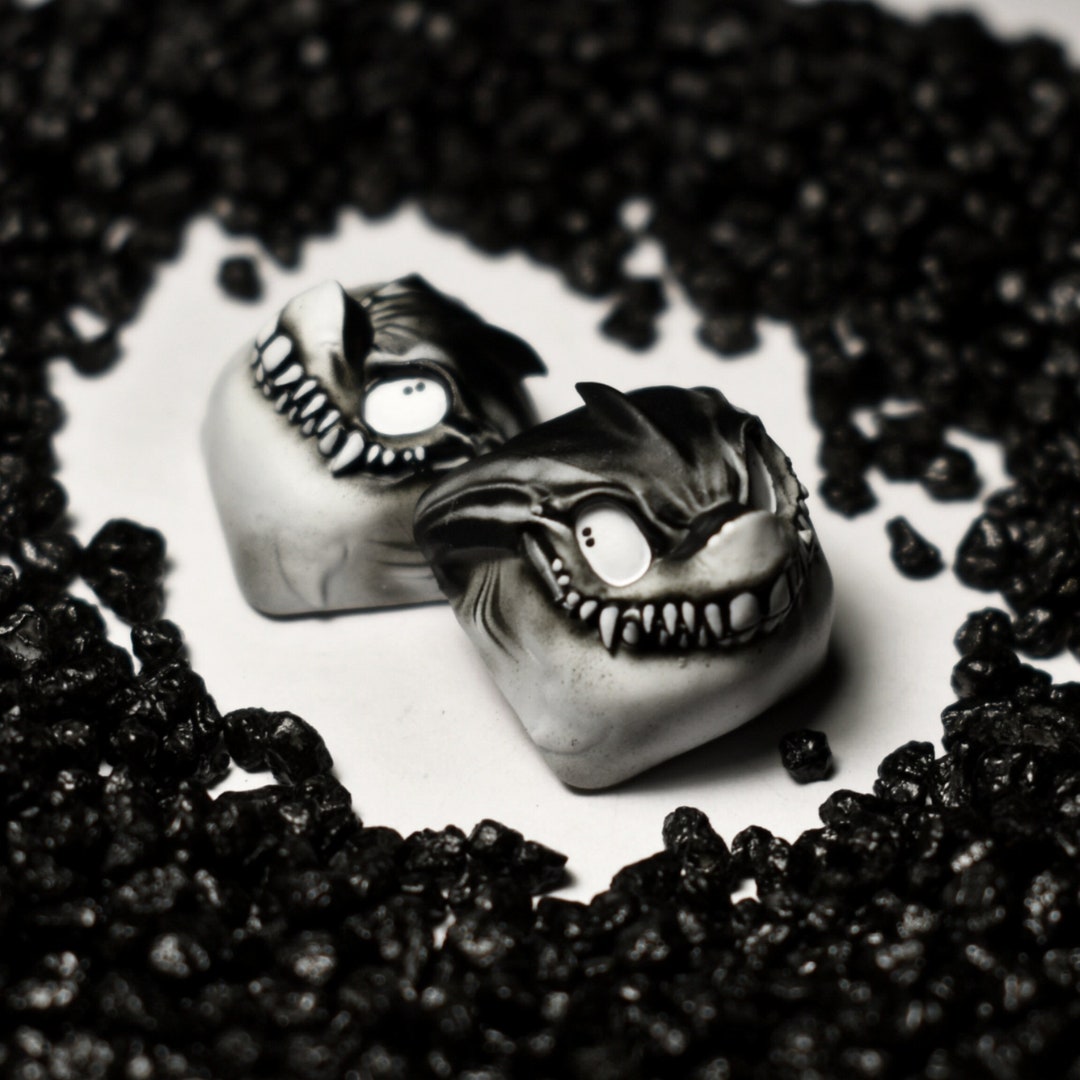 Mr Sharky Keycap for Mechanical Keyboars, Resin Shark Keycap. - Etsy