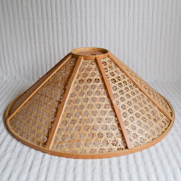 Wicker Lamp Shade - Etsy UK