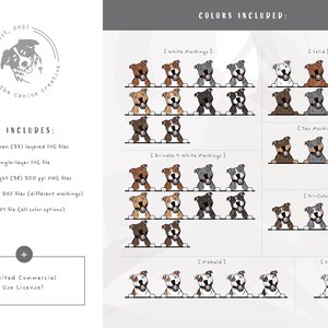 Pit Bull SVG, Staffordshire Dog PNG, Peeking Dog Design #1, Layered ...