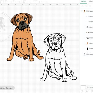 Puggle SVG, Beagle Pug Mix Breed Clipart, Dog Sitting Design, Puggle ...