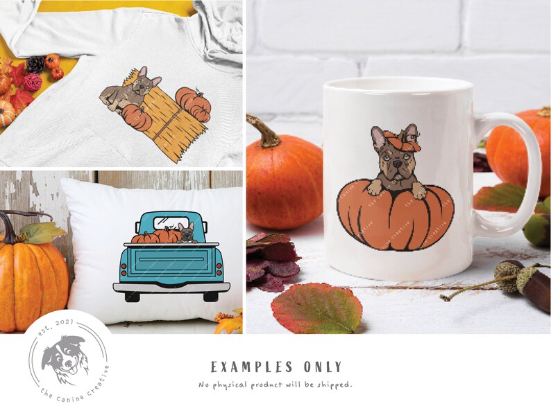 Fall SVG, Frenchie SVG, Pumpkins Png, Hay Bale Svg, Harvest Farm Truck ...