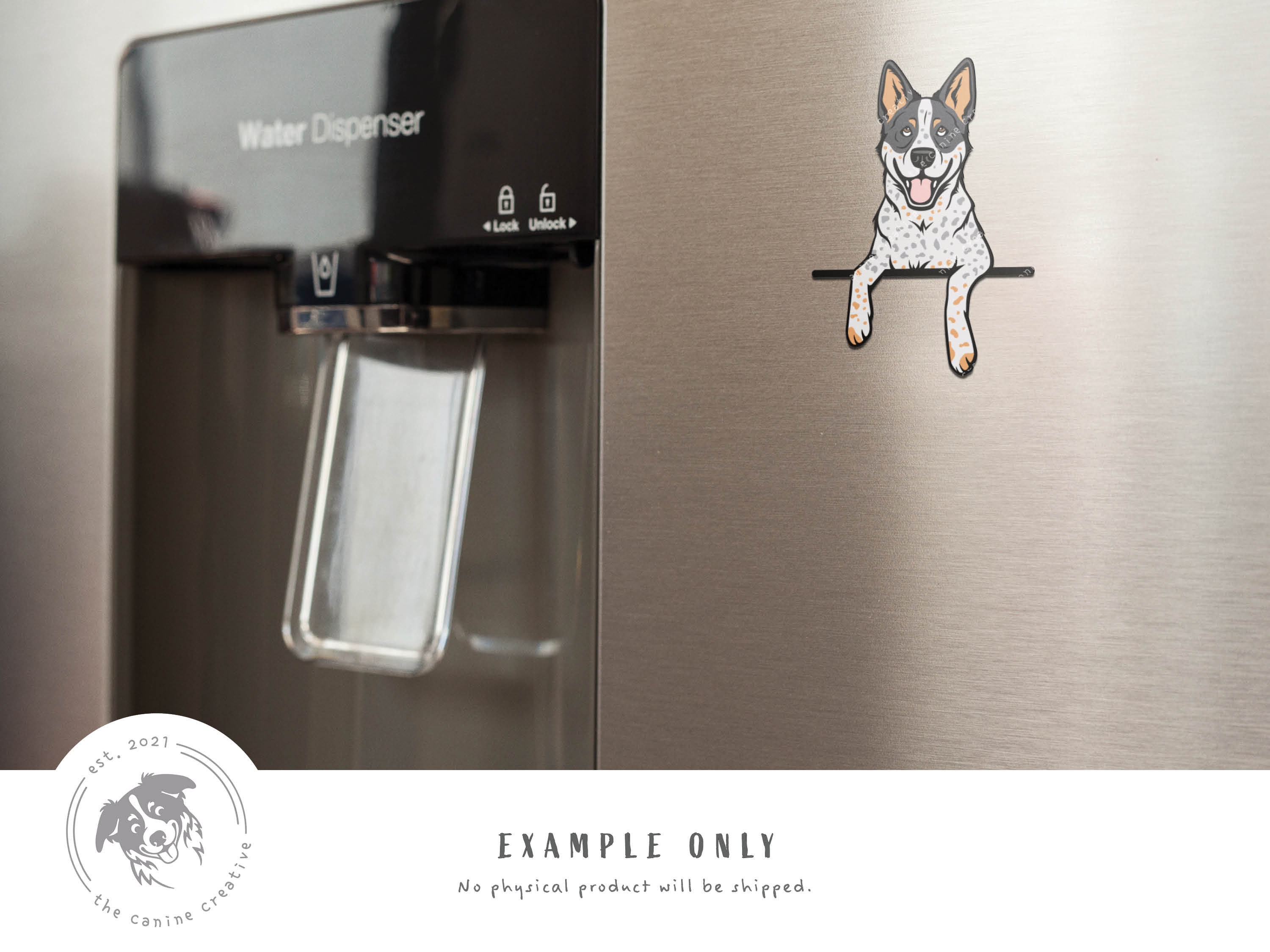 Heeler SVG, Peeking Dog SVG #2, Australian Cattle Dog Clip Art, Blue ...