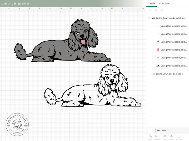 Poodles SVG Laying Down Dog SVG Standard Poodle PNG Toy - Etsy