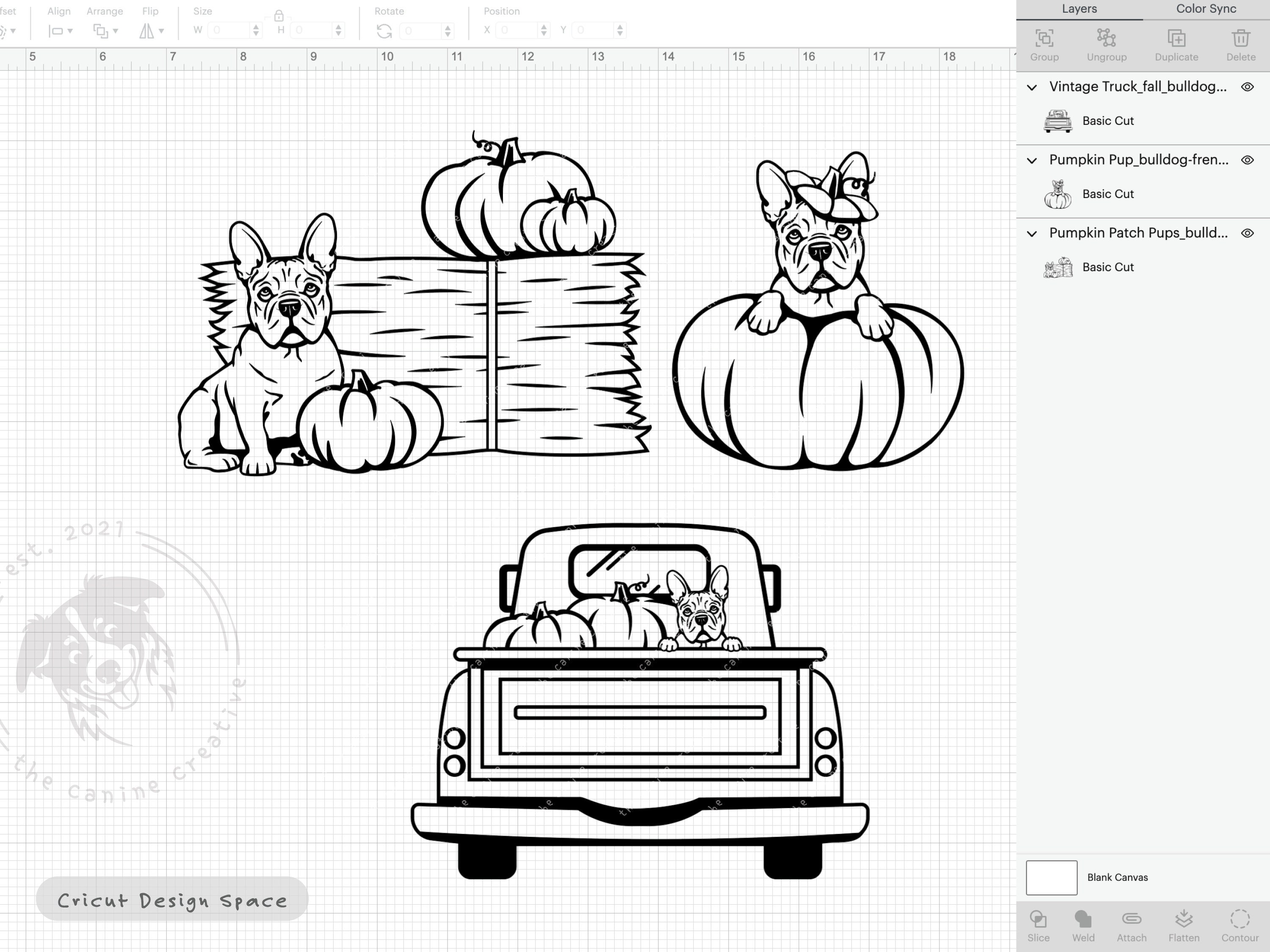 Fall SVG Frenchie SVG Pumpkins Png Hay Bale Svg Harvest - Etsy