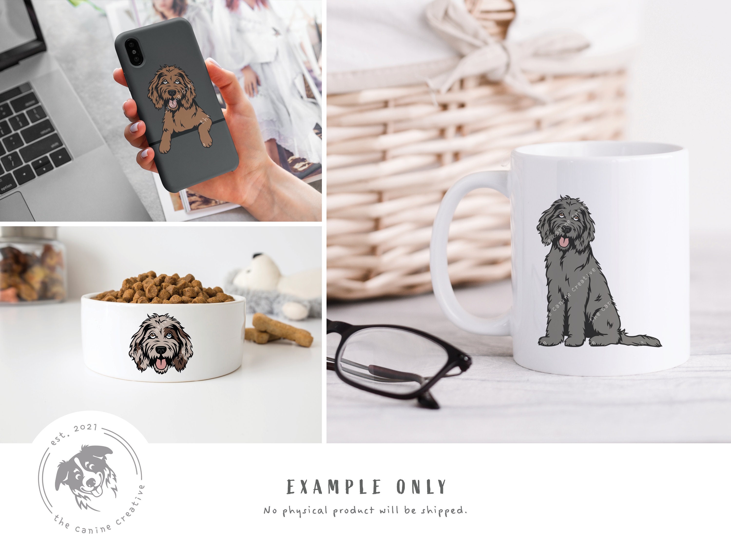 Doodle SVG Bundle Doodle Dog Clipart Merle Aussiedoodle Png - Etsy