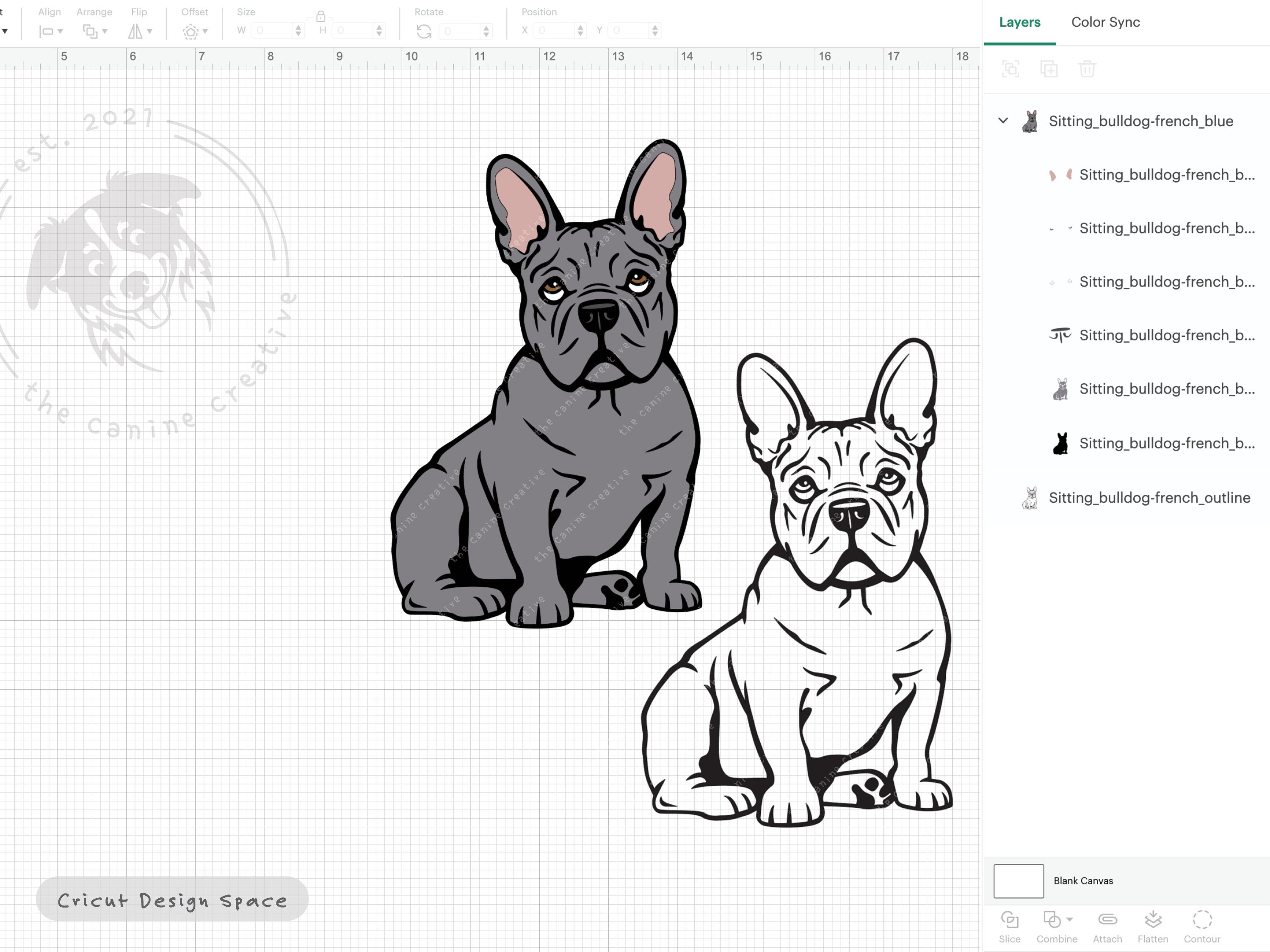 French Bull Dog SVG French Bulldog SVG Frenchie SVG Sitting - Etsy