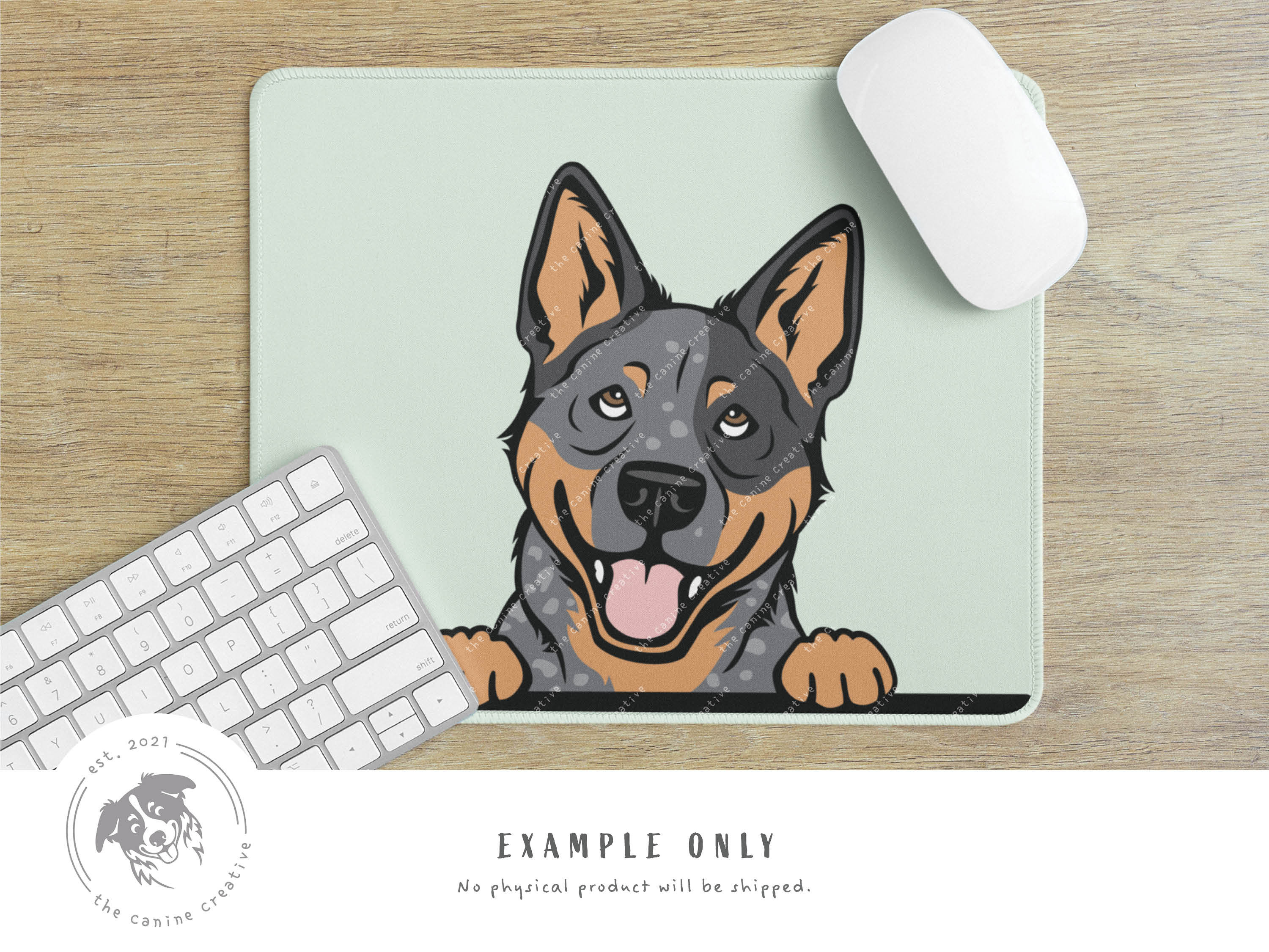 Heeler SVG, Peeking Dog SVG #1, Australian Cattle Dog Clip Art, Blue ...
