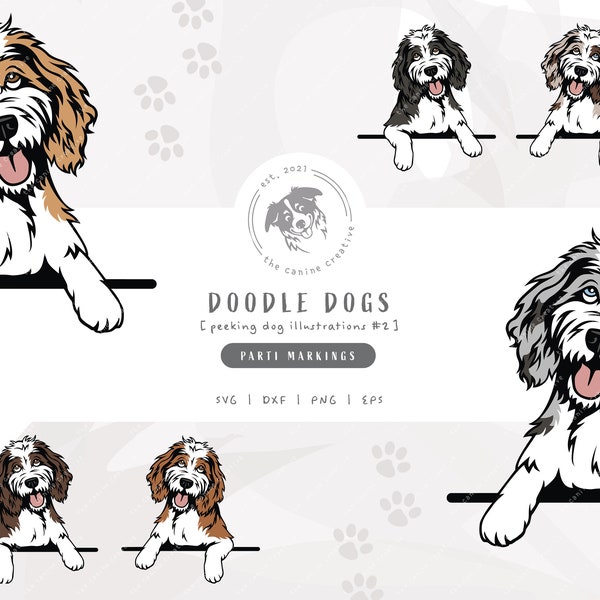 Goldendoodle Vector - Etsy