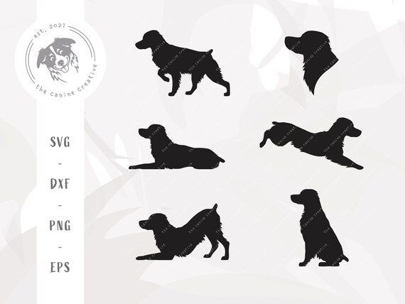 Brittany Dog SVG Bundle Brittany Spaniel Art Dog Breed - Etsy
