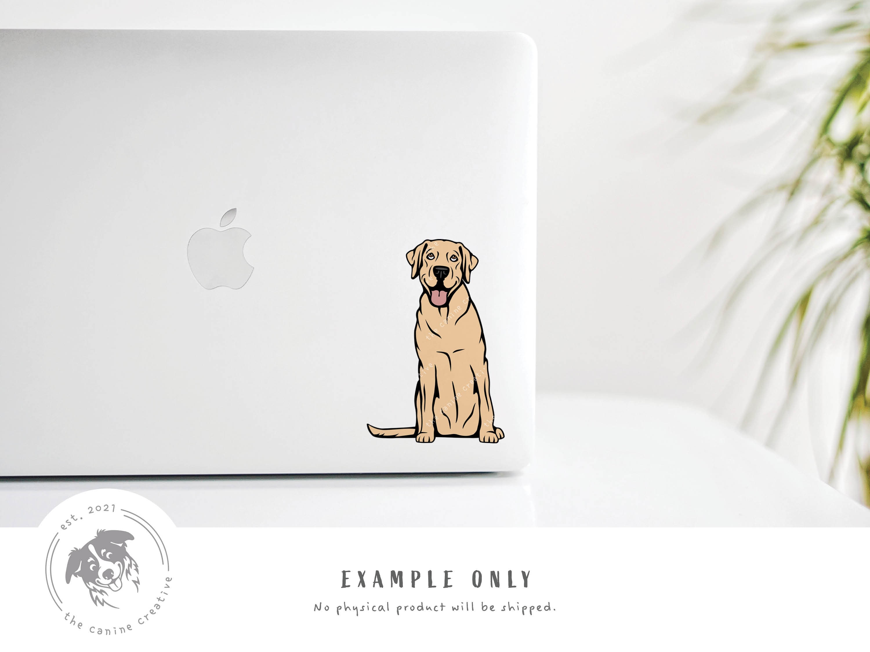 Labrador SVG Dog Sitting SVG Yellow Lab Dog Vector Black - Etsy