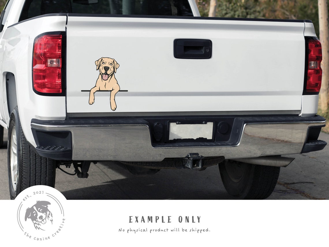 Labrador SVG Peeking Dog SVG 2 Yellow Lab Dog Vector Black - Etsy