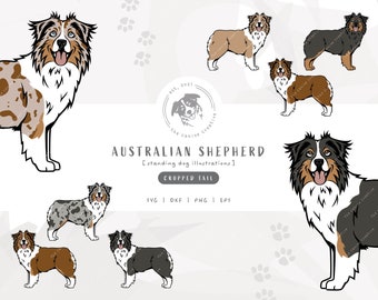 Mini Aussie Clipart - Etsy