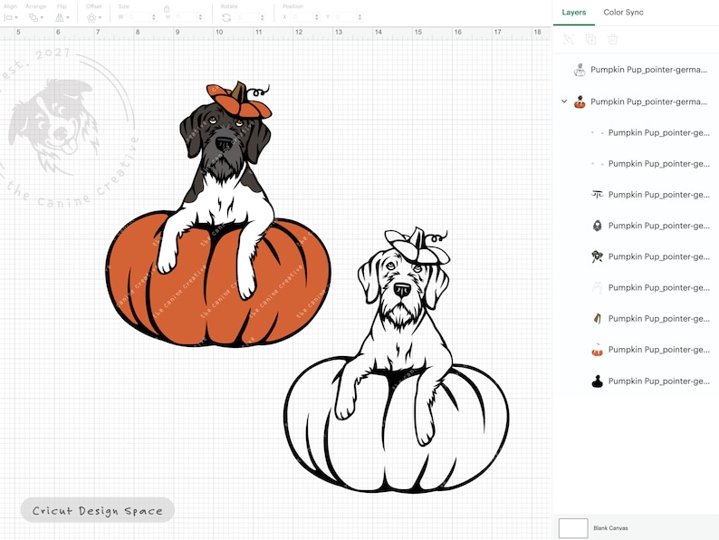 German Wirehaired Pointer SVG GWP SVG Pumpkin Dog Png Dog - Etsy