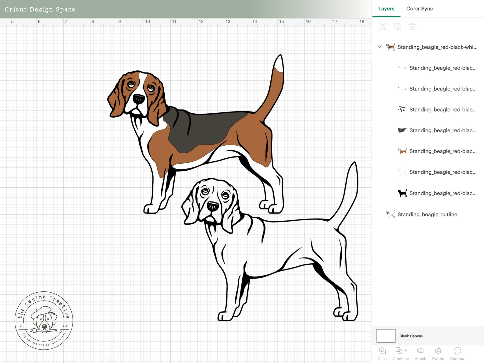 Beagle SVG Beagle Png Standing Dog Svg Dog Breed Art - Etsy UK