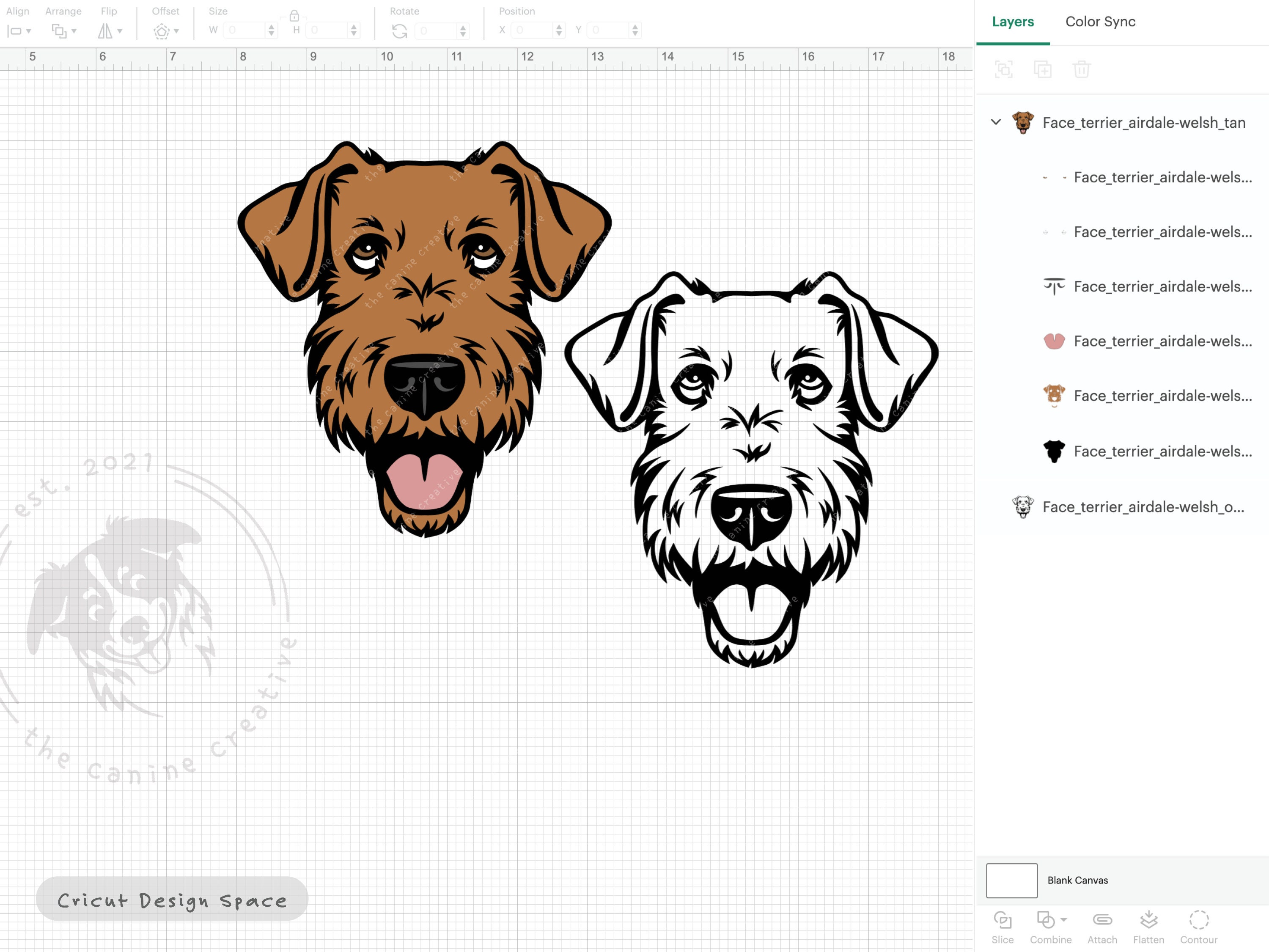 Airedale SVG Airedale Terrier PNG Welsh Terrier Art Dog - Etsy