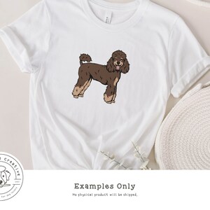 Poodles SVG, Standing Dog Svg, Standard Poodle PNG, Toy Poodle Clipart ...