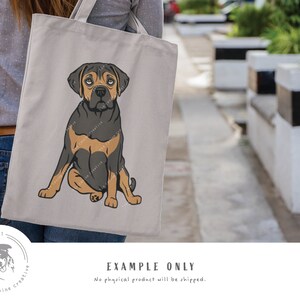 Puggle SVG, Beagle Pug Mix Breed Clipart, Dog Sitting Design, Puggle ...