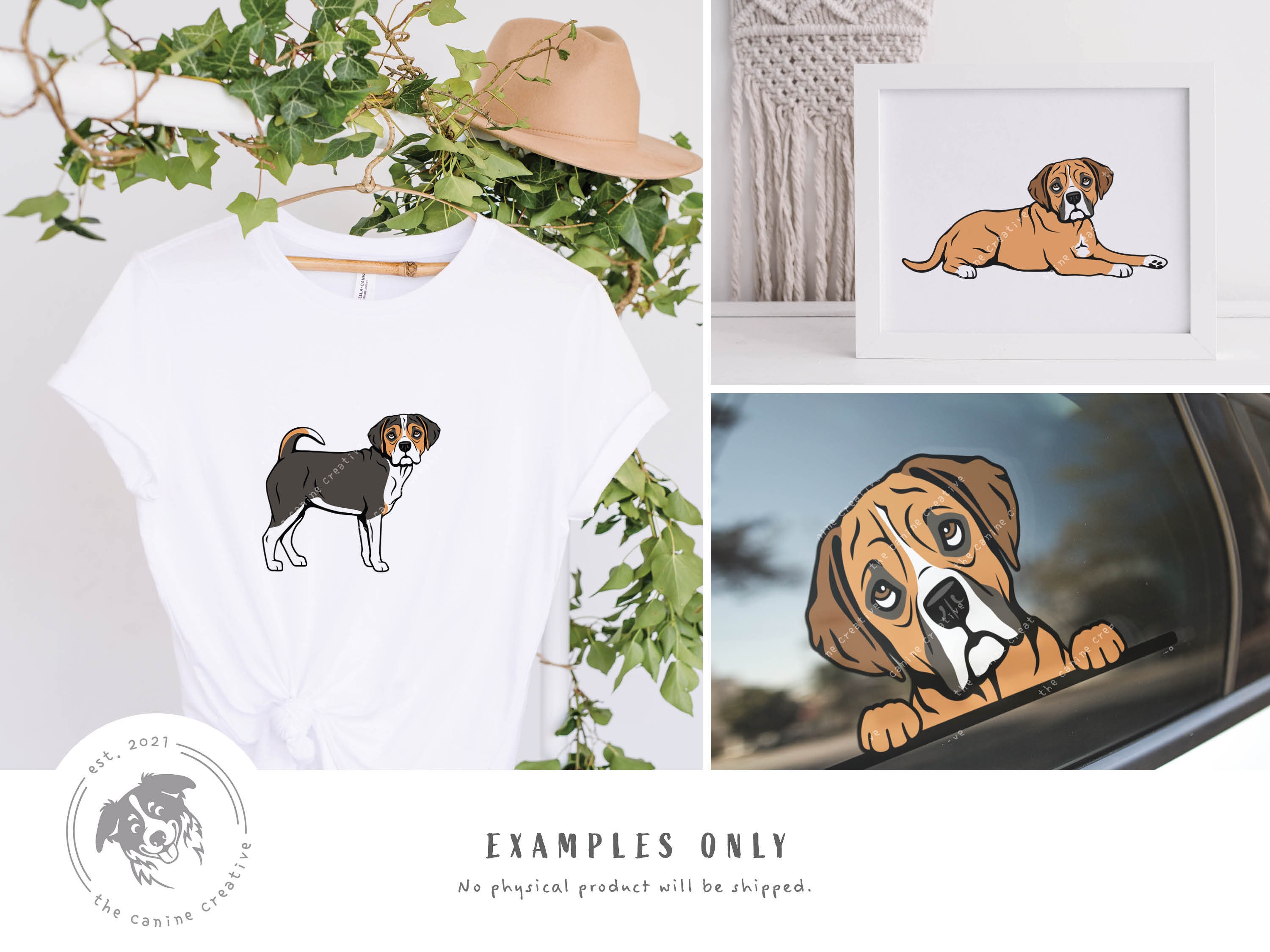 Puggle SVG Bundle Beagle Pug Mix Breed Clipart Dog Face SVG - Etsy