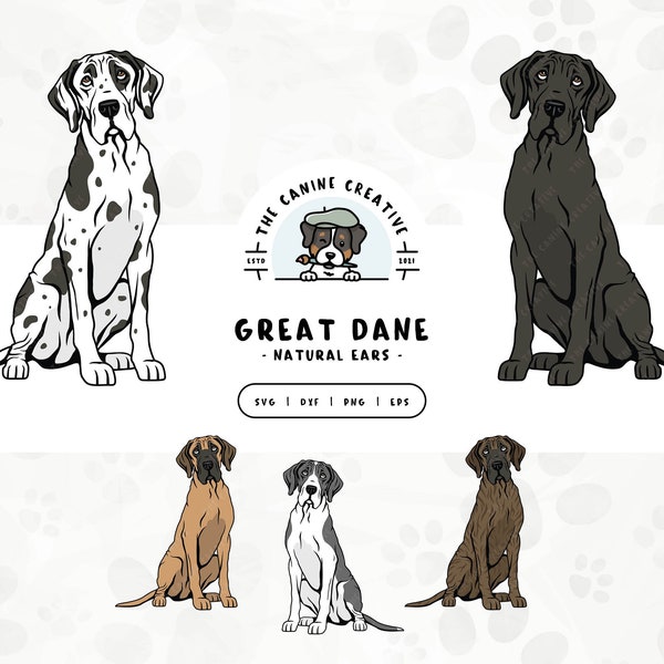 Great Dane Art - Etsy
