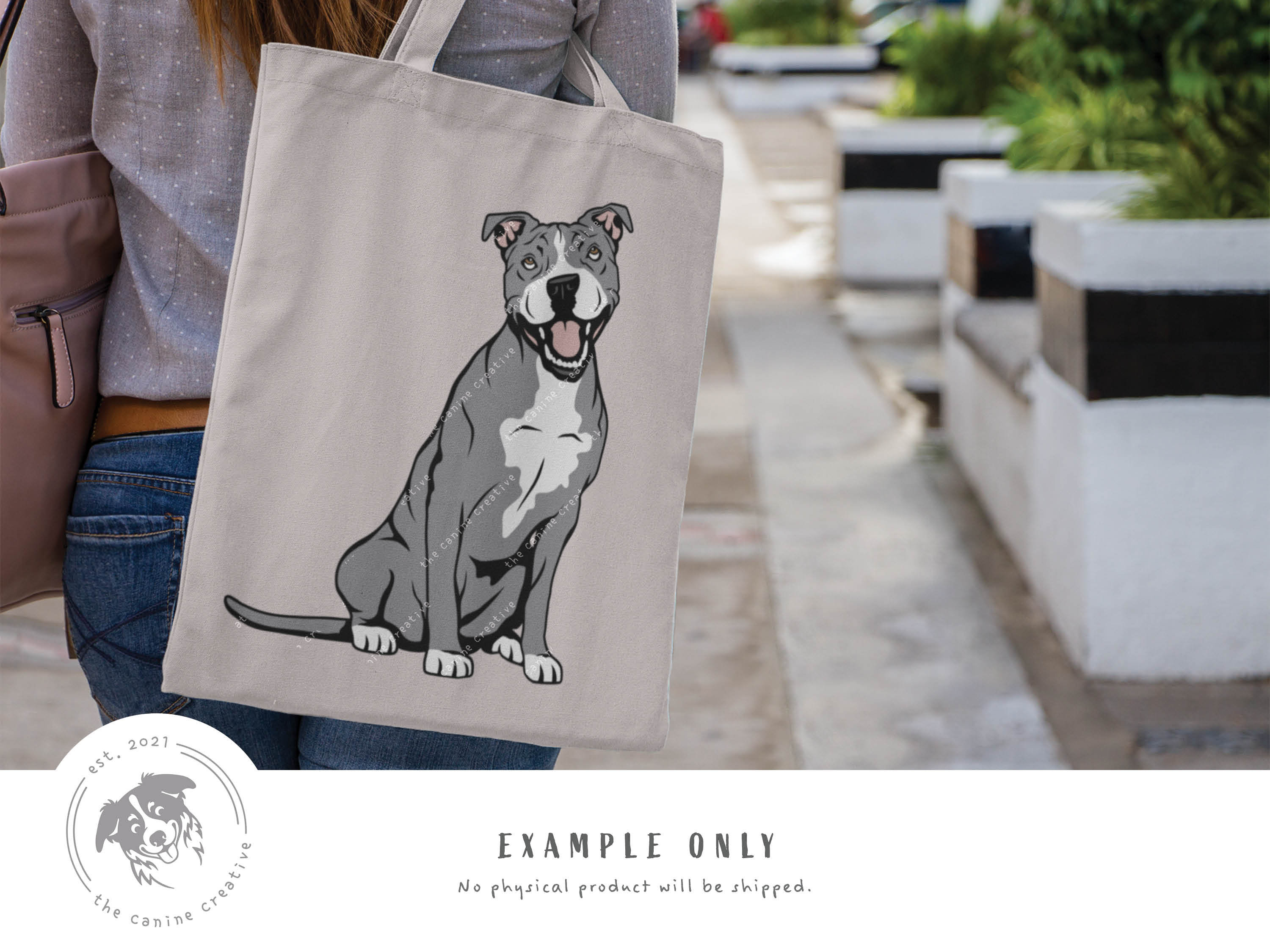 Pit Bull SVG, Staffordshire Dog Clipart, Sitting Dog SVG, Pittie SVG ...