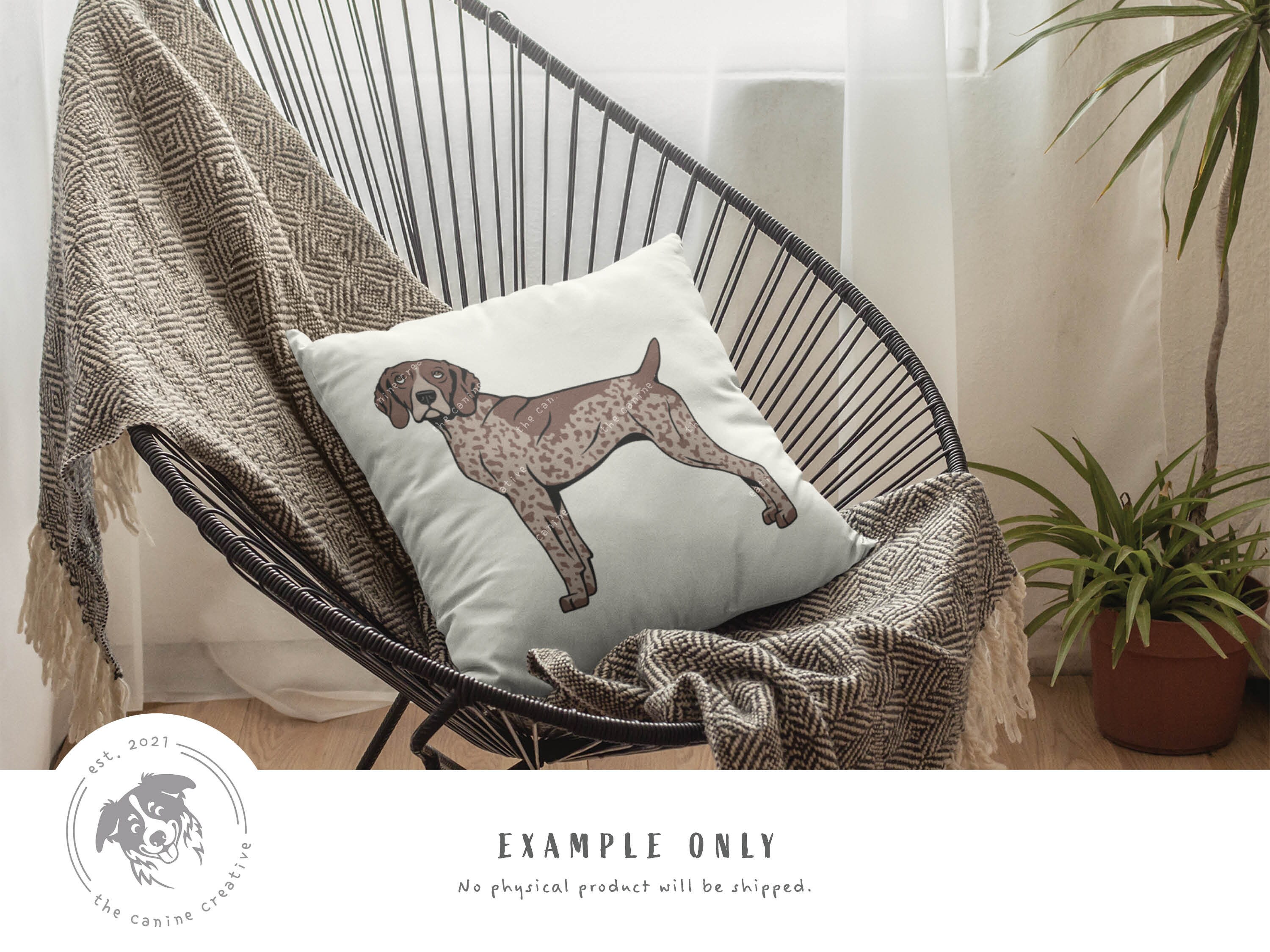 German Shorthaired Pointer SVG, GSP PNG, Standing Dog Design, Pet ...